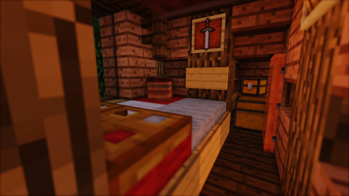 Timelapse | Forest Lodge Interior Minecraft Map