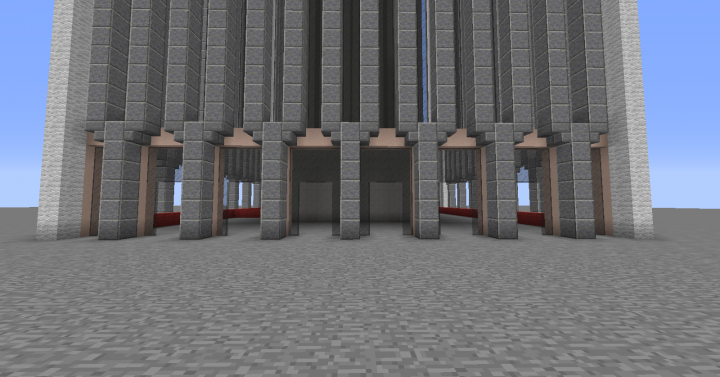 WTC-World Trade Center; ВТЦ-Всемирный Торговый Центр Minecraft Map