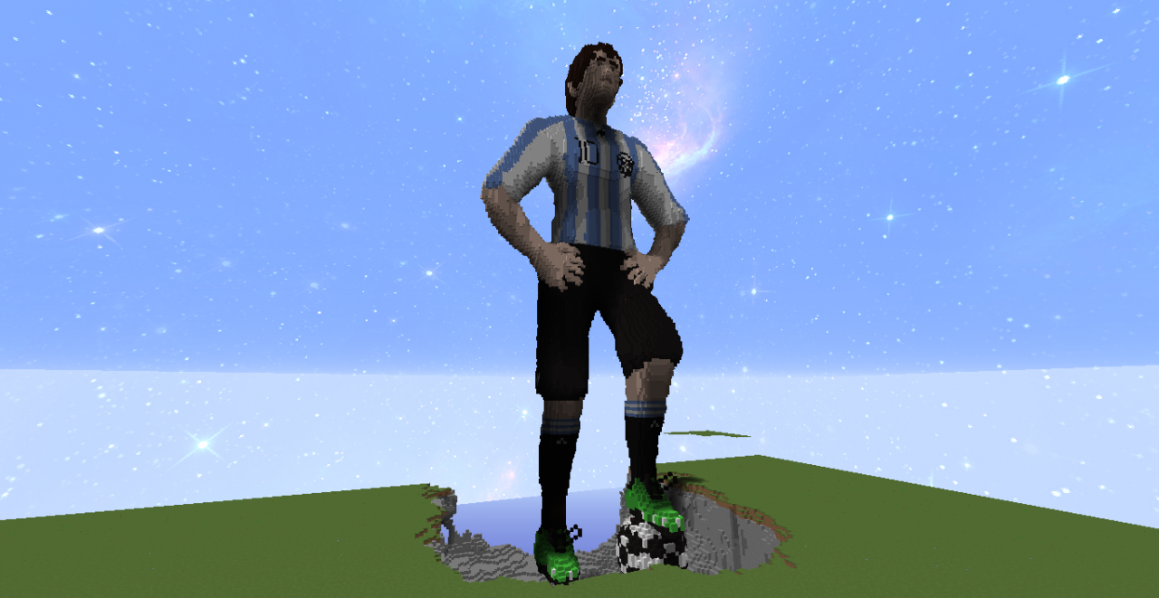 Lionel Messi [First Realistic Attempt] Minecraft Map