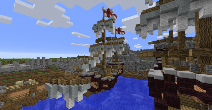 Let's Build a City - Update 45 - Docked Vessels Minecraft Map