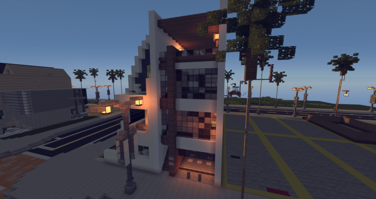 InnerCity || Modern Townhouse || IAS Minecraft Map