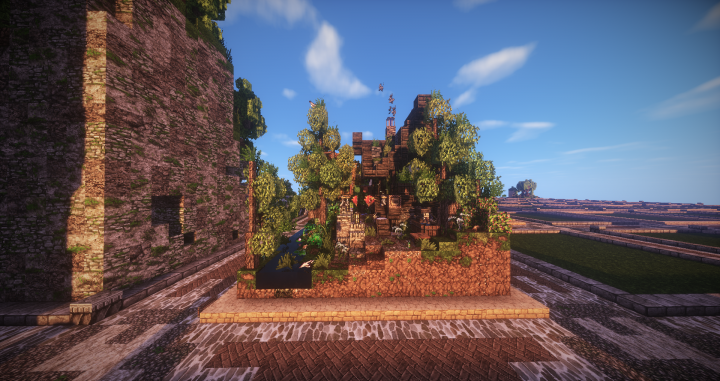 Holmwood ~ Druidic Lodge [16x16 Plot] Minecraft Map