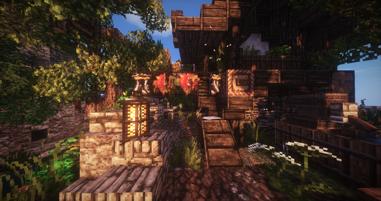 Holmwood ~ Druidic Lodge [16x16 Plot] Minecraft Map