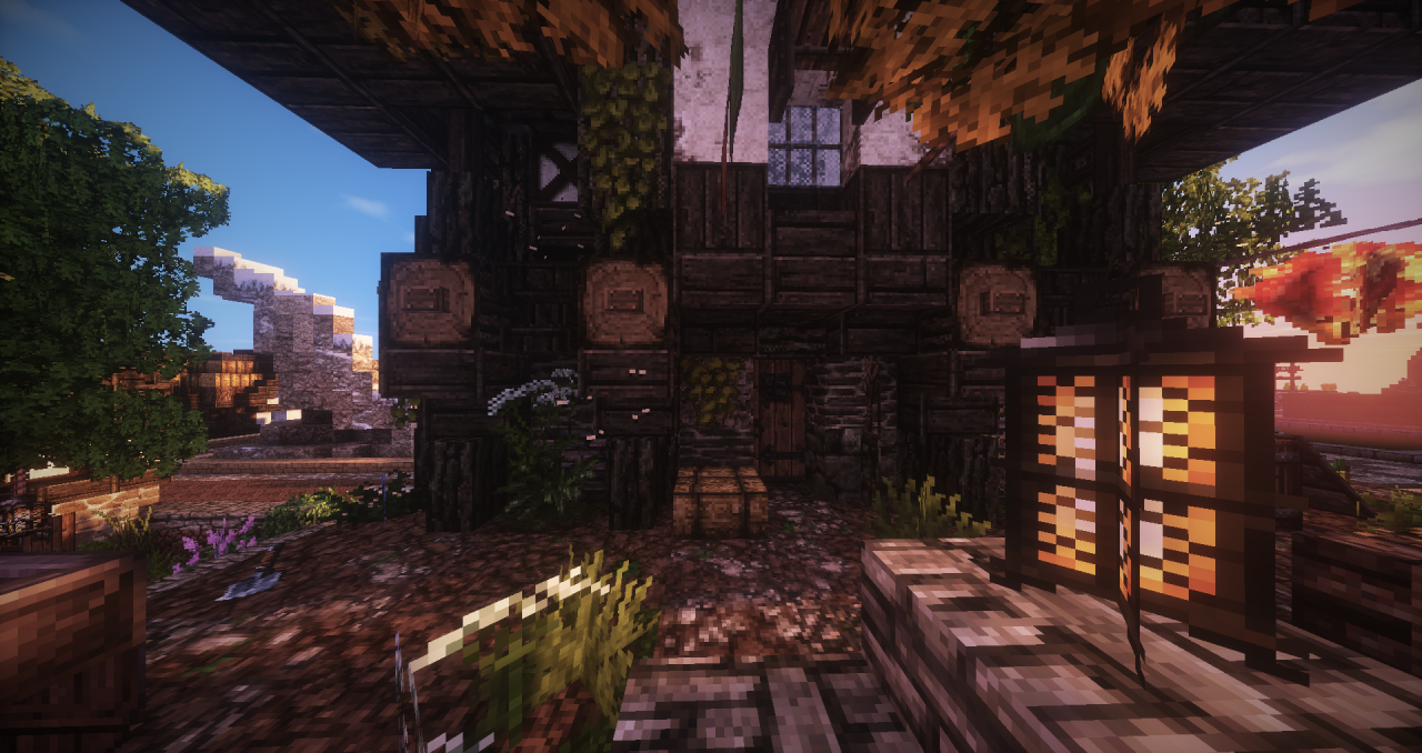 Holmwood ~ Druidic Lodge [16x16 Plot] Minecraft Map