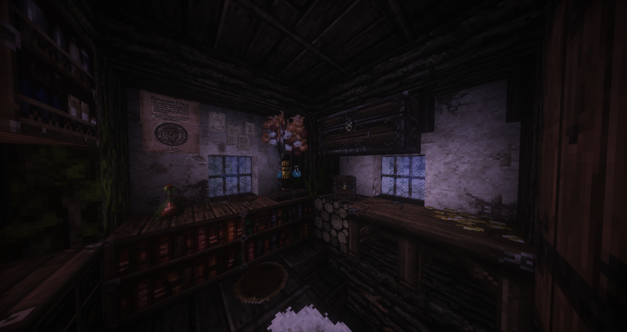 Holmwood ~ Druidic Lodge [16x16 Plot] Minecraft Map