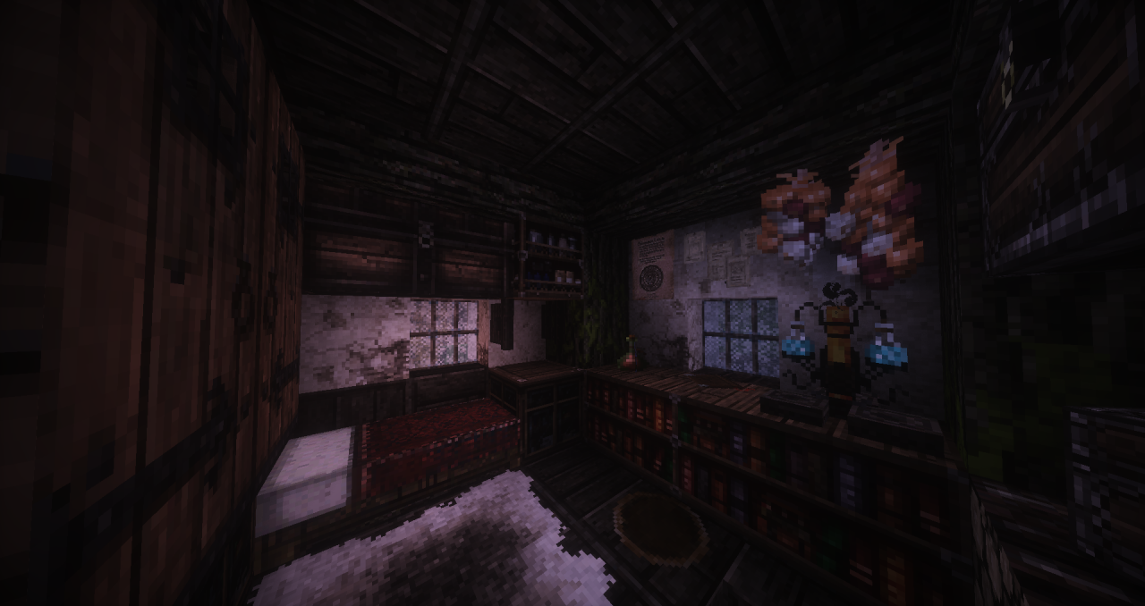 Holmwood ~ Druidic Lodge [16x16 Plot] Minecraft Map