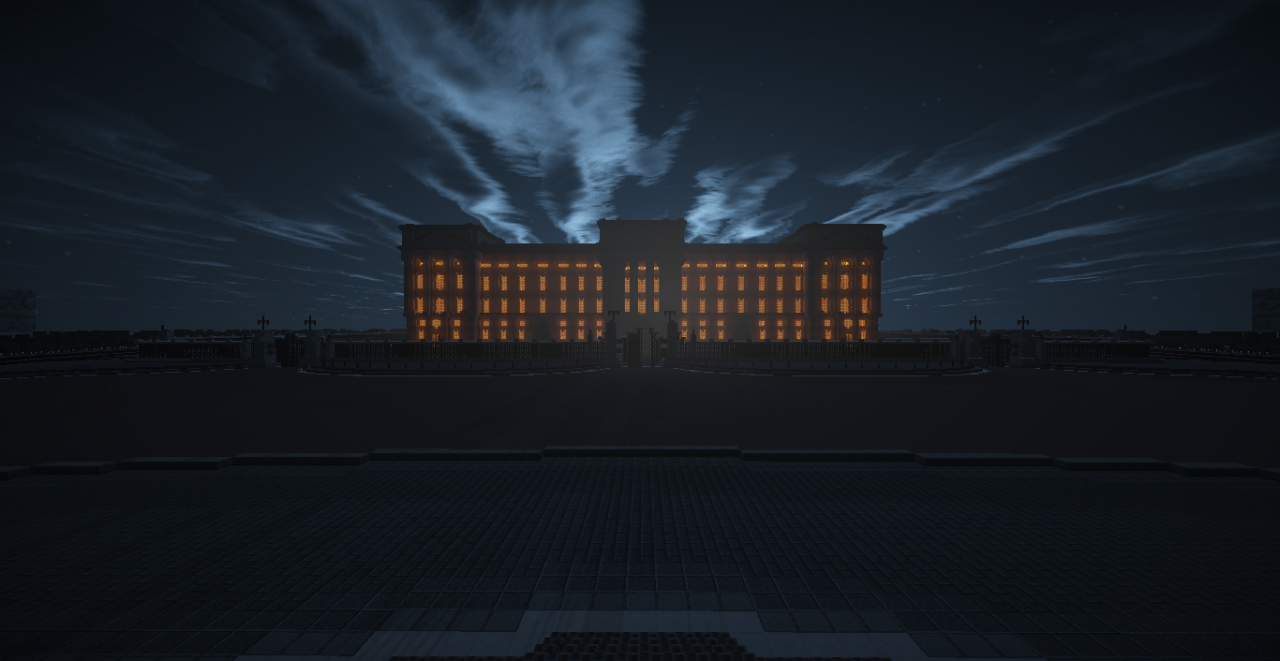 Buckingham Palace & Queen Victoria Memorial Minecraft Map