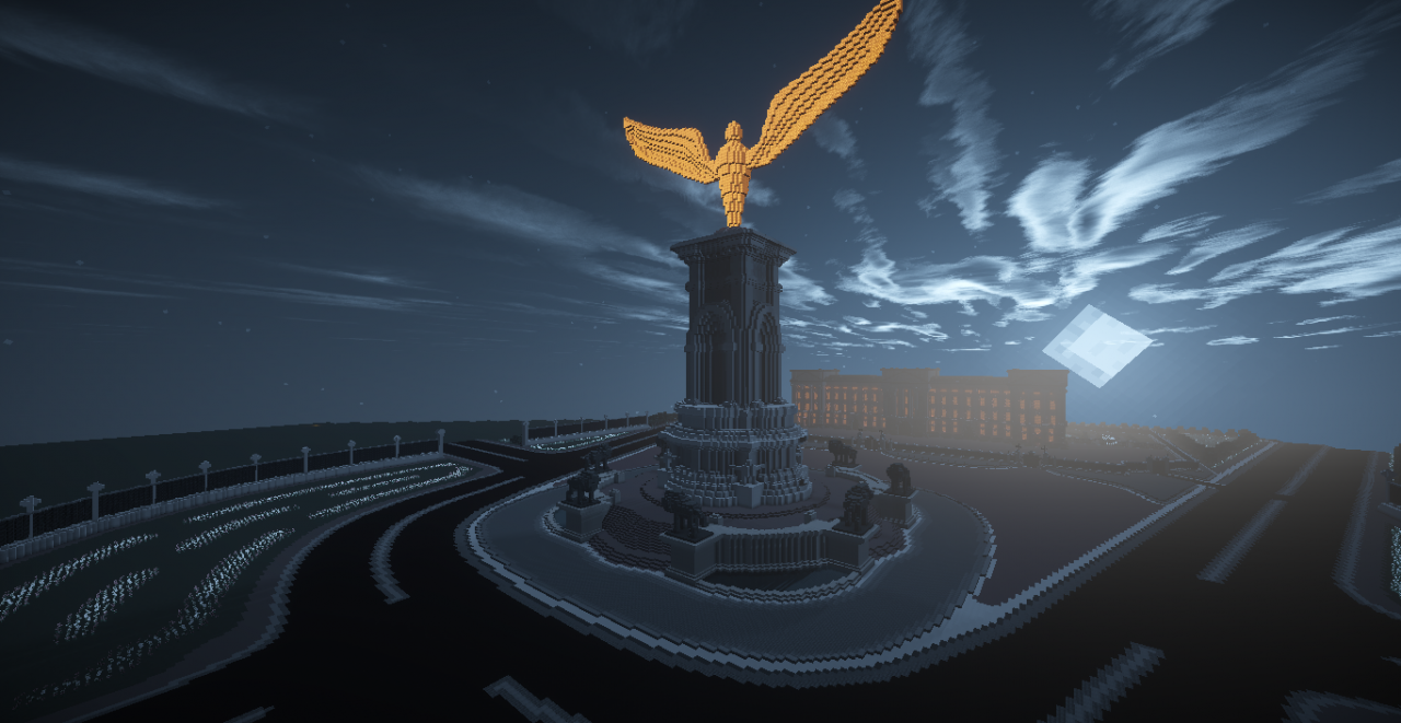 Buckingham Palace & Queen Victoria Memorial Minecraft Map