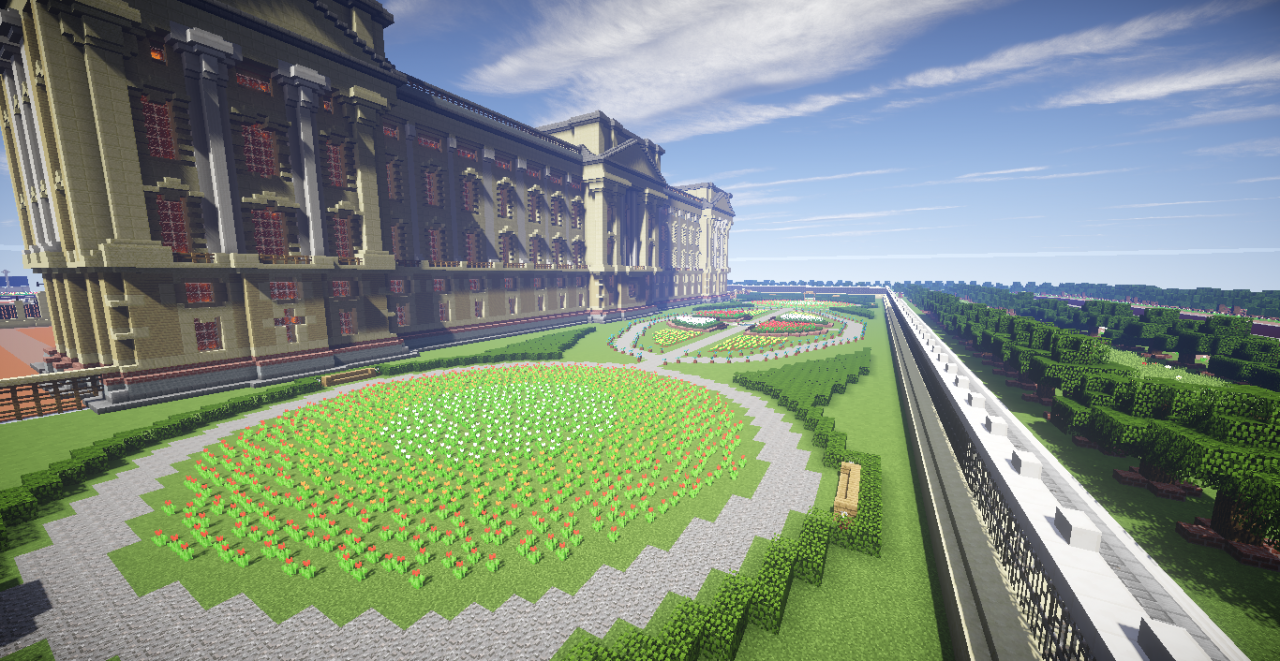 Buckingham Palace & Queen Victoria Memorial Minecraft Map