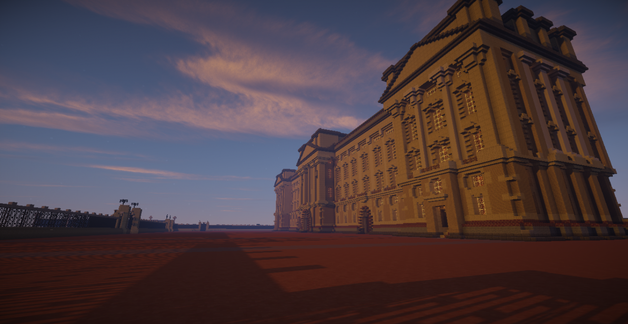 Buckingham Palace & Queen Victoria Memorial Minecraft Map