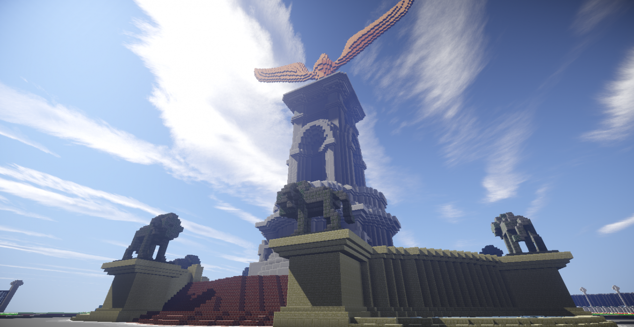 Buckingham Palace & Queen Victoria Memorial Minecraft Map