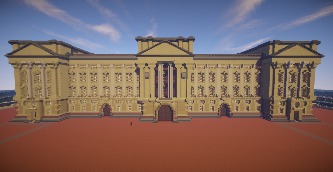 Buckingham Palace & Queen Victoria Memorial Minecraft Map