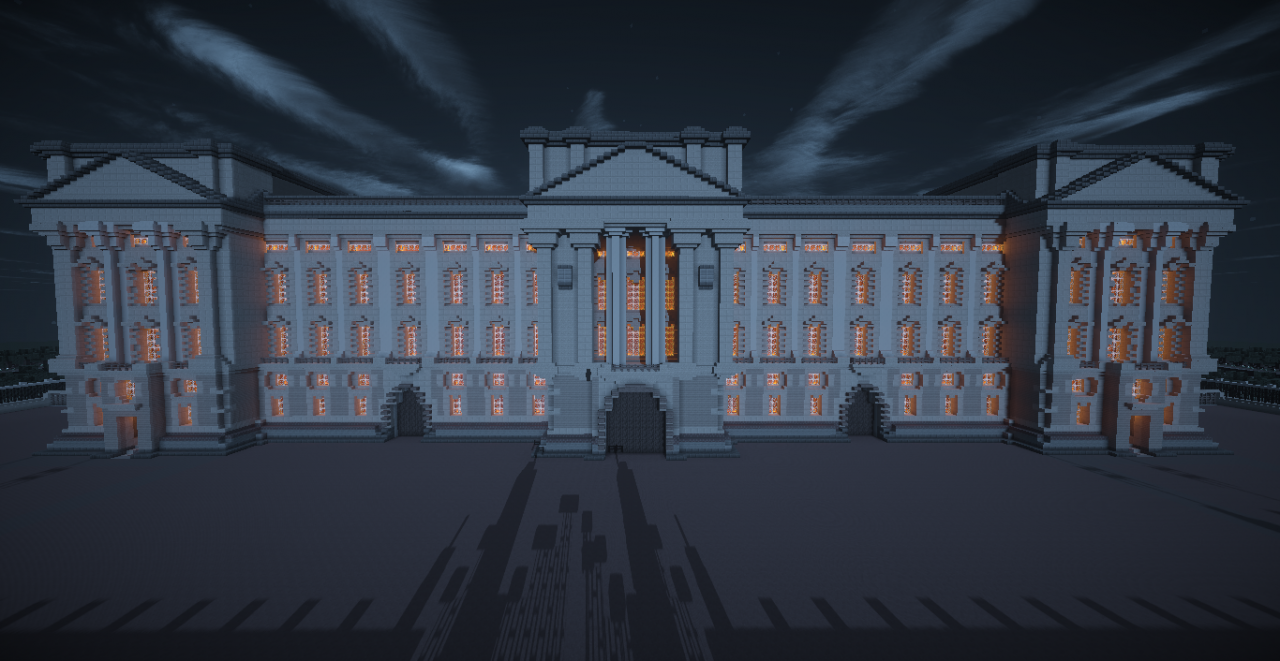 Buckingham Palace & Queen Victoria Memorial Minecraft Map