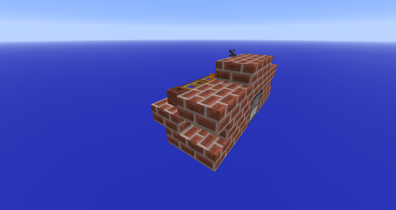 Backyard Brick BBQ Grill Minecraft Map