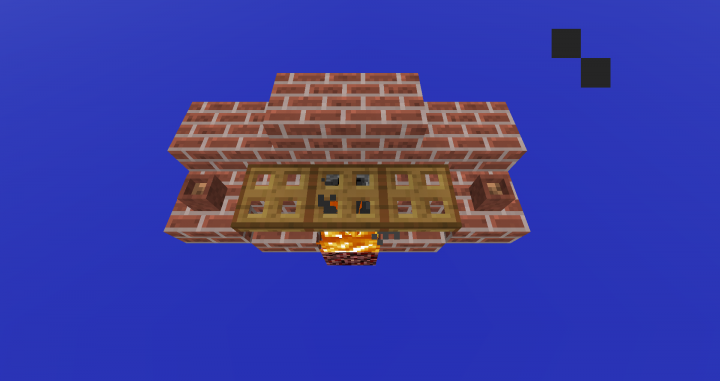 Backyard Brick BBQ Grill Minecraft Map