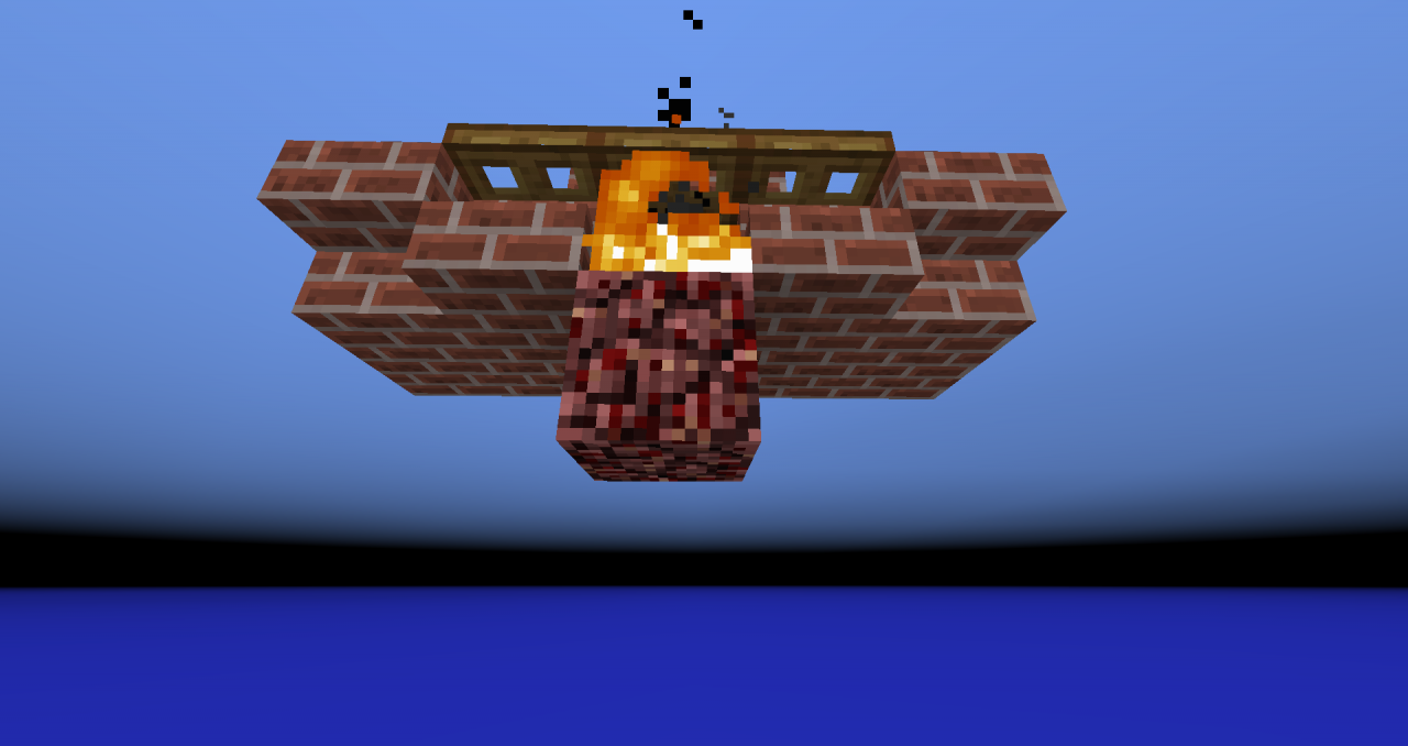 Backyard Brick BBQ Grill Minecraft Map