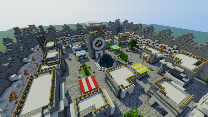 Battle Square (PVP Map) Minecraft Map