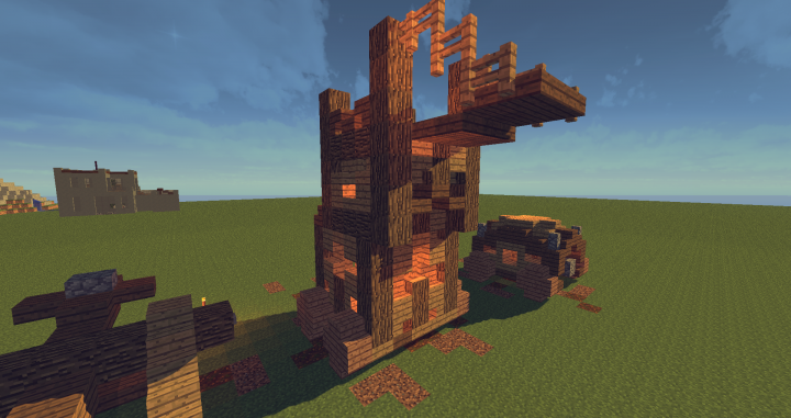 Siege equipment Minecraft Map