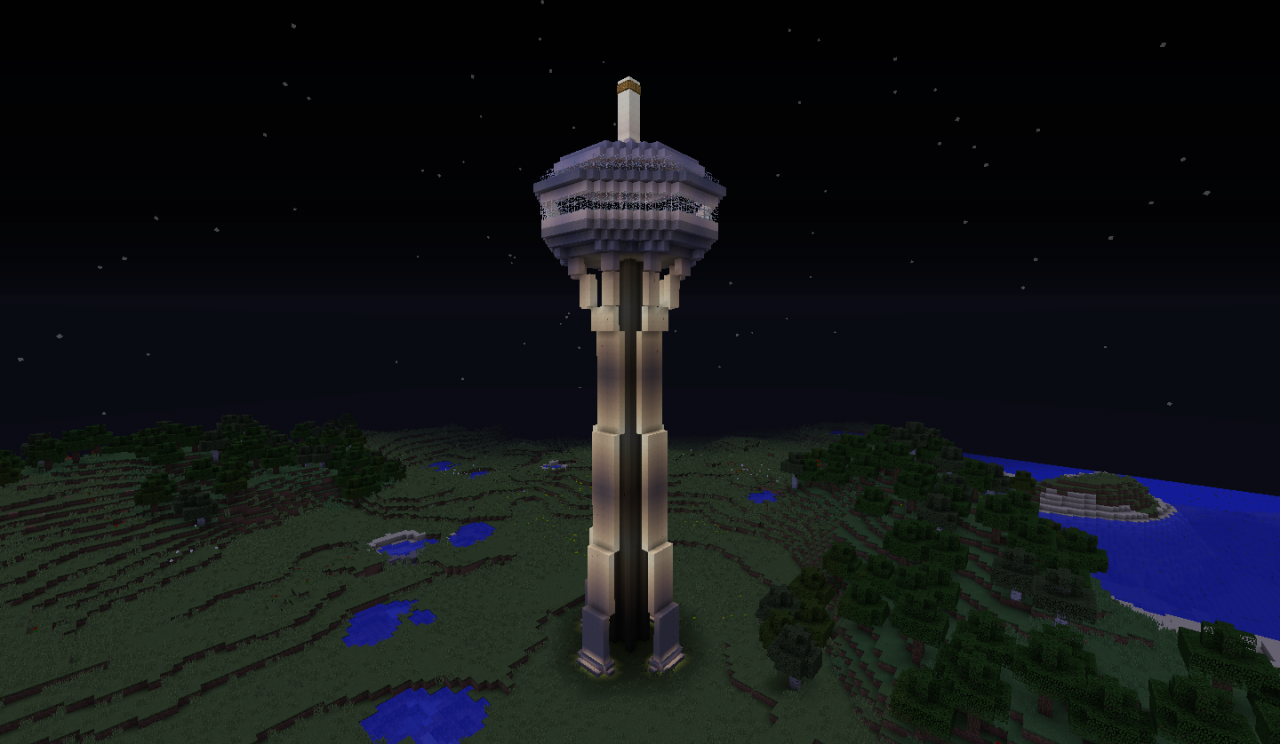 Space Needle Minecraft Map