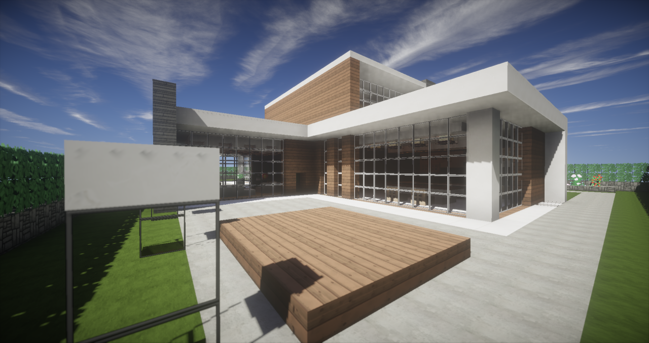 Clean and Simple Modern House #6 Minecraft Map