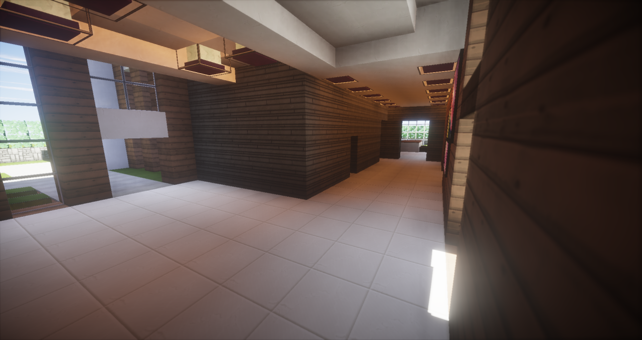 Clean and Simple Modern House #6 Minecraft Map