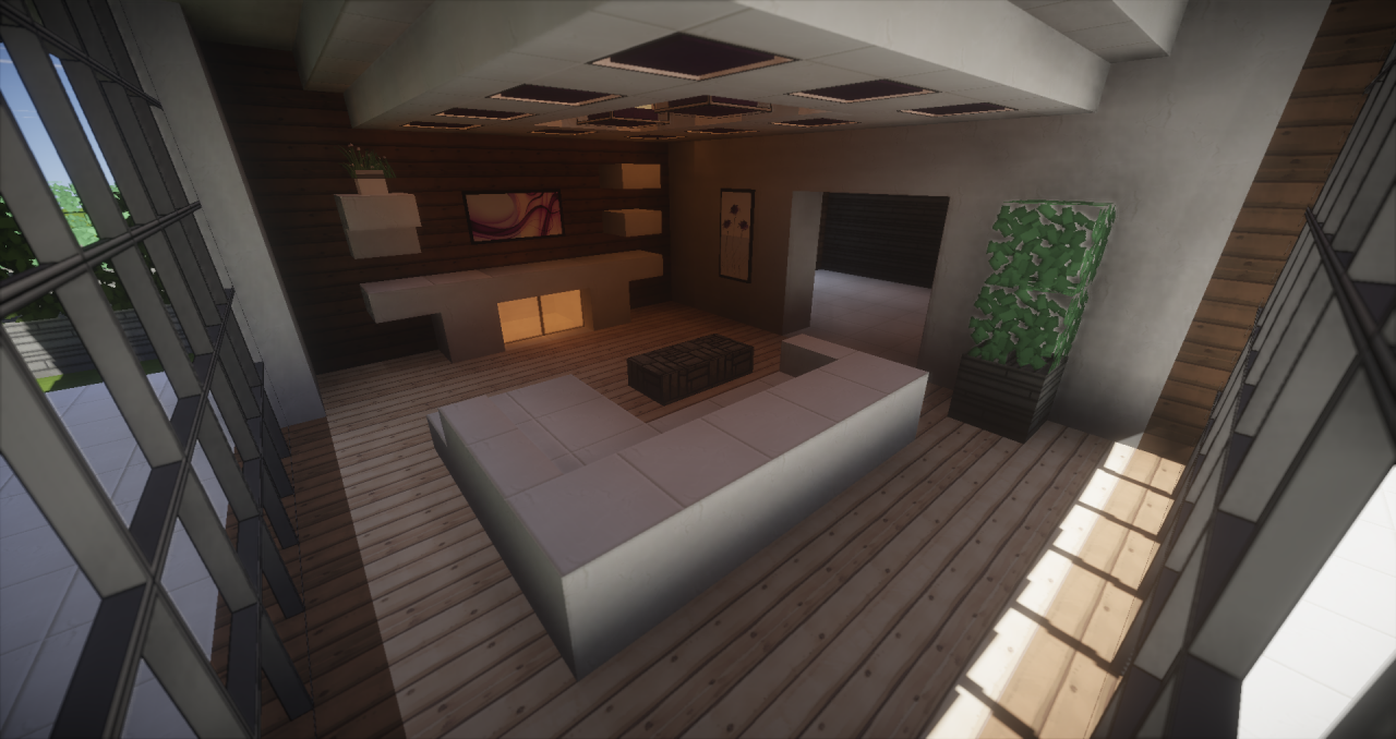 Clean and Simple Modern House #6 Minecraft Map