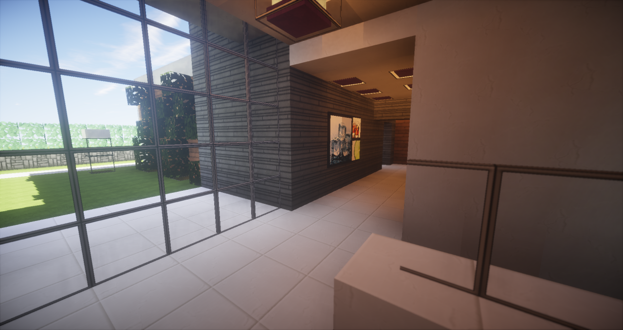 Clean and Simple Modern House #6 Minecraft Map