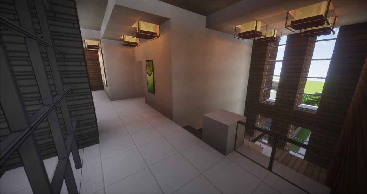 Clean and Simple Modern House #6 Minecraft Map
