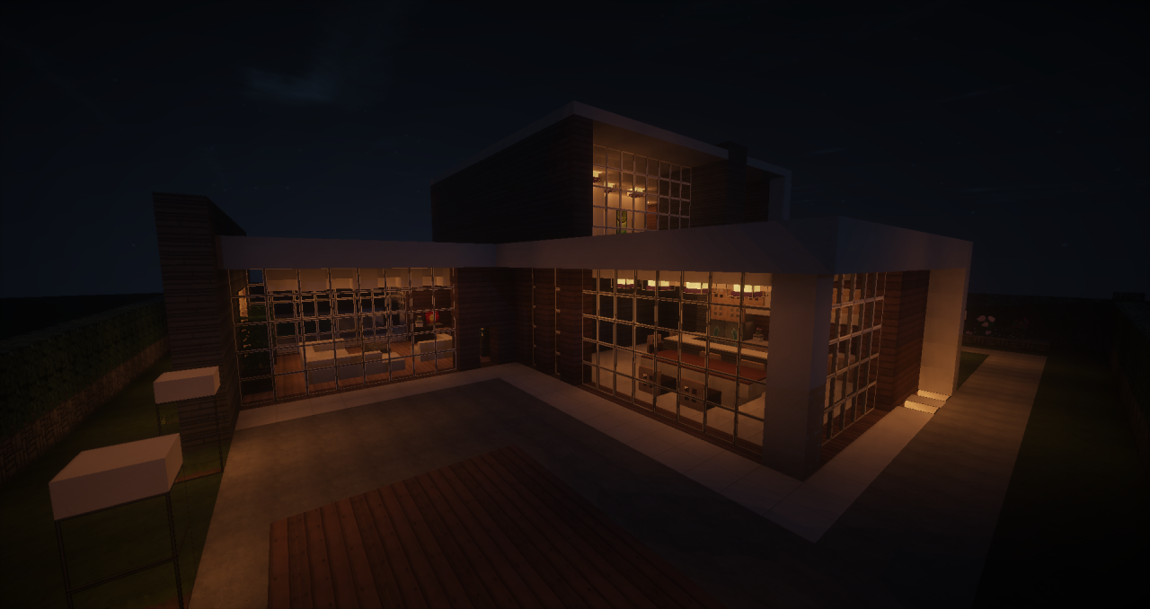 Clean and Simple Modern House #6 Minecraft Map