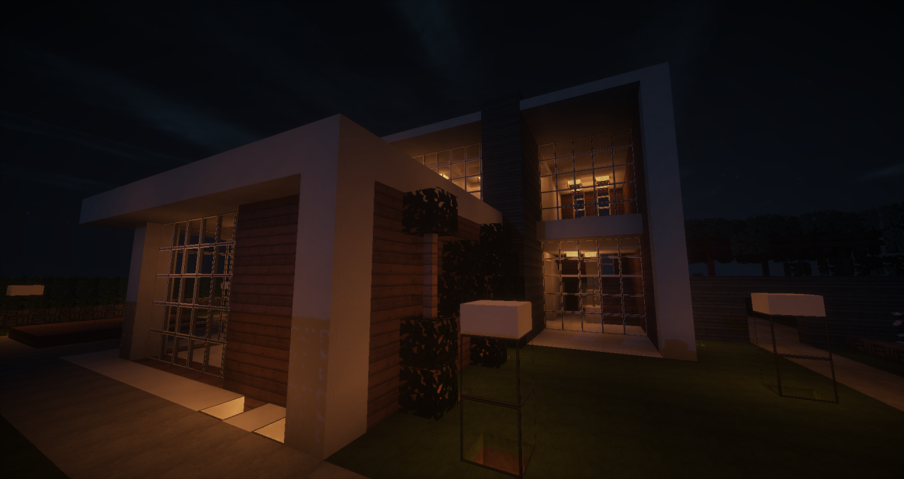 Clean and Simple Modern House #6 Minecraft Map