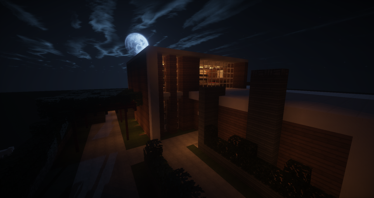 Clean and Simple Modern House #6 Minecraft Map