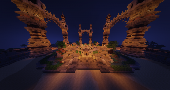 Dystopia | WIP Spawn for my Server Minecraft Map