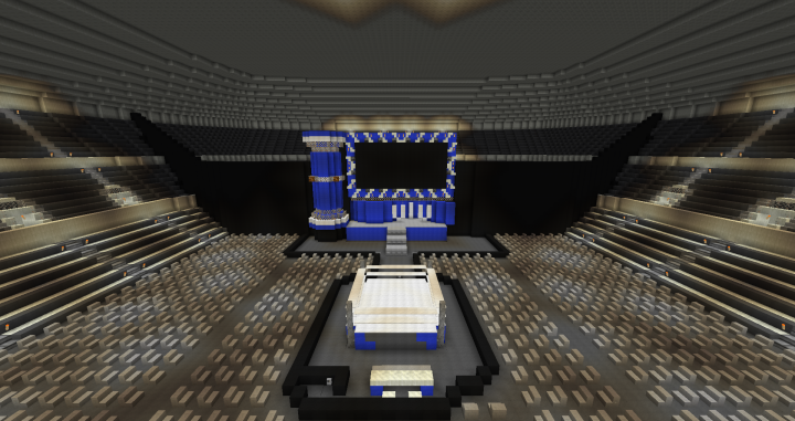 WWE Arena (Survivor Series 2008 Stage) Minecraft Map