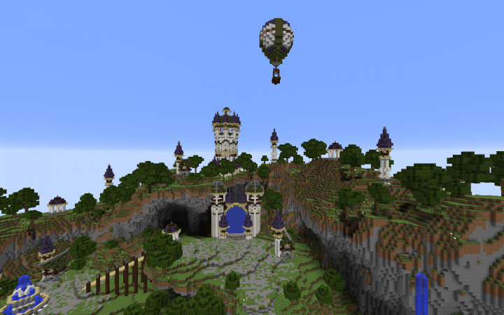 OrbMC Towny Spawn Minecraft Map