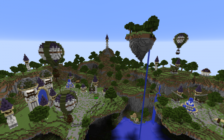 OrbMC Towny Spawn Minecraft Map