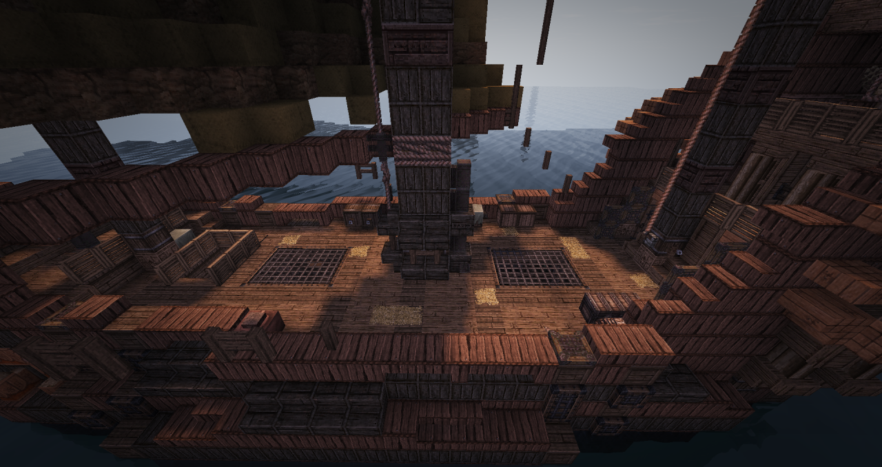 Fantasy ship #WeAreConquest Minecraft Map