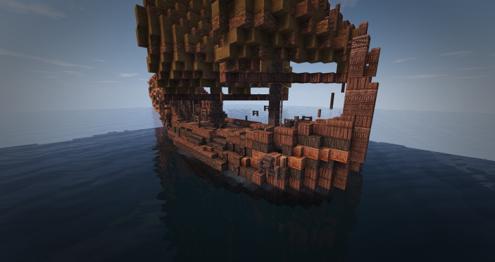 Fantasy ship #WeAreConquest Minecraft Map
