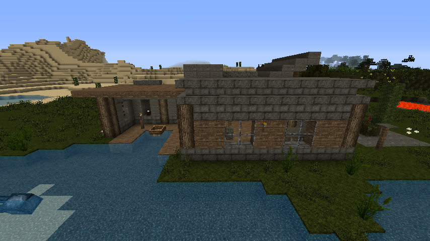Minecraft Modern Survival House Minecraft Map