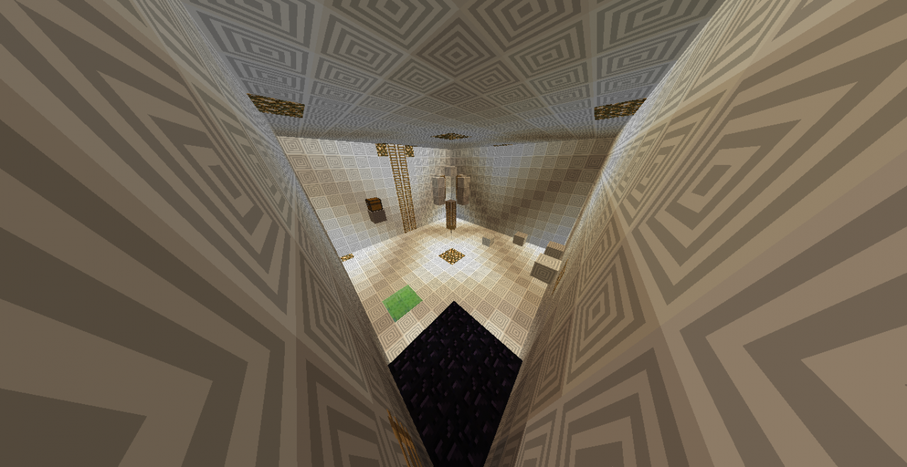 Burning Block Minecraft Map