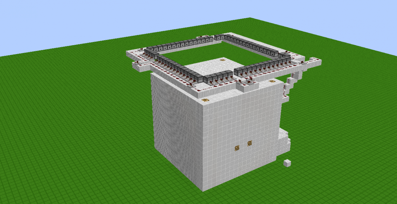 Burning Block Minecraft Map