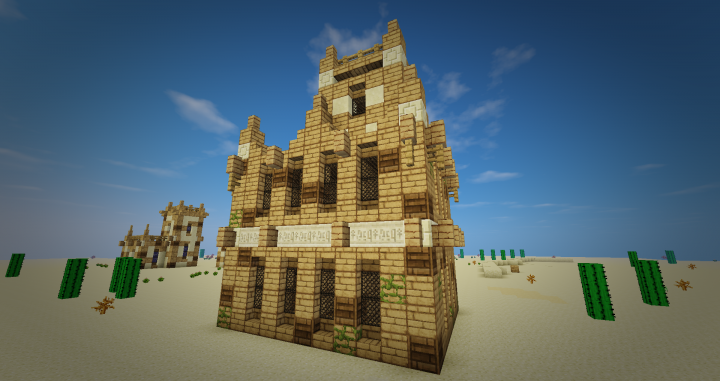 Rich Arabian House Minecraft Map