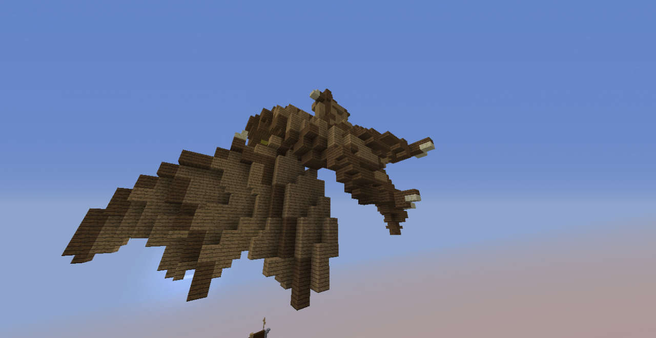Flying Wyvern by OriginalSnow Minecraft Map