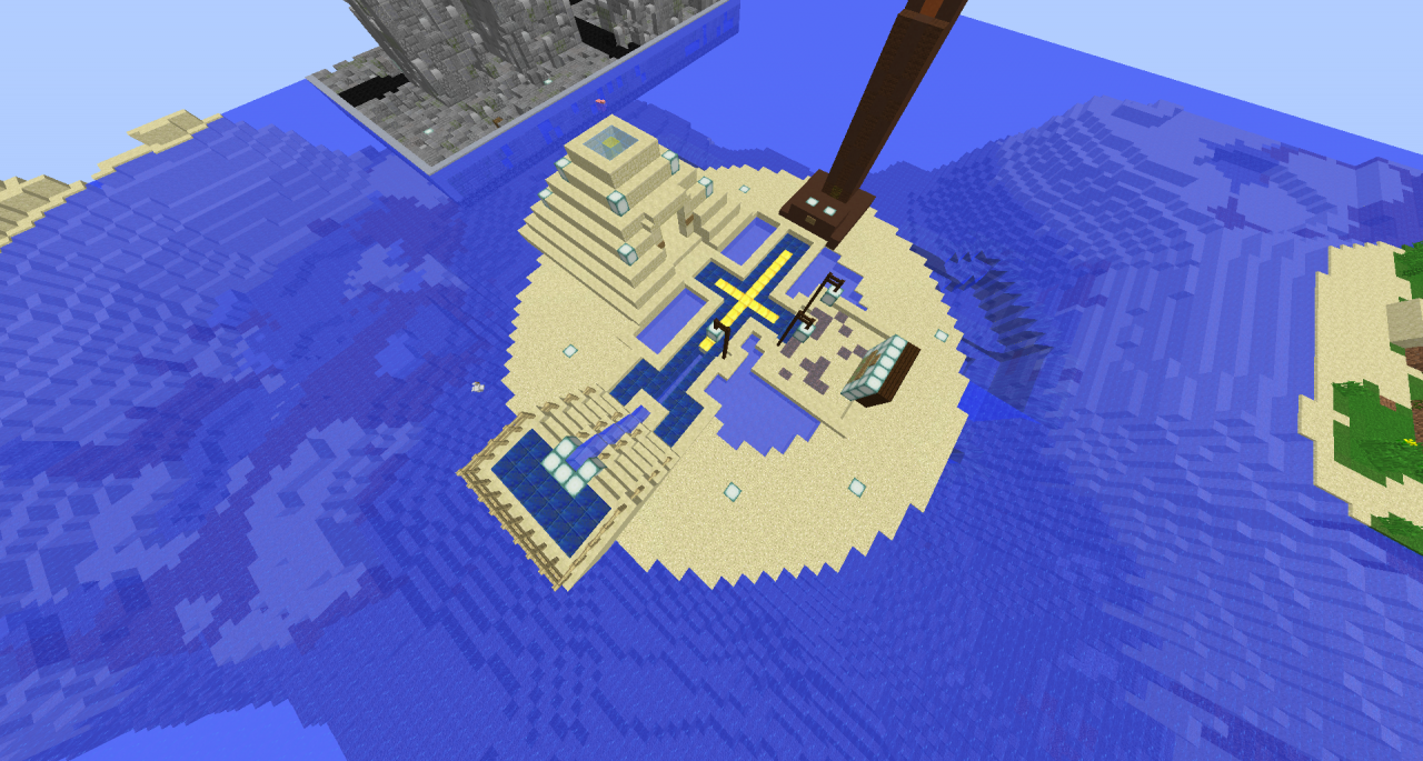 EnderWorlds - 2 Different Spawns! Minecraft Map