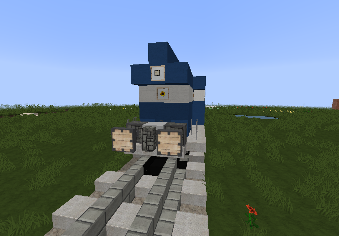 Diesel Locomotive #3 ERODE WDM 3D Minecraft Map