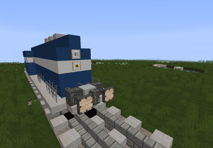 Diesel Locomotive #3 ERODE WDM 3D Minecraft Map