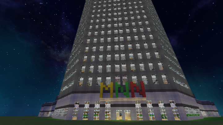 Biggest News Studio EVER! | Minecraft News Network Tower Minecraft Map