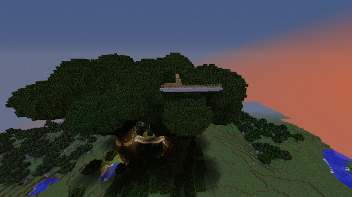 Tree House Minecraft Map
