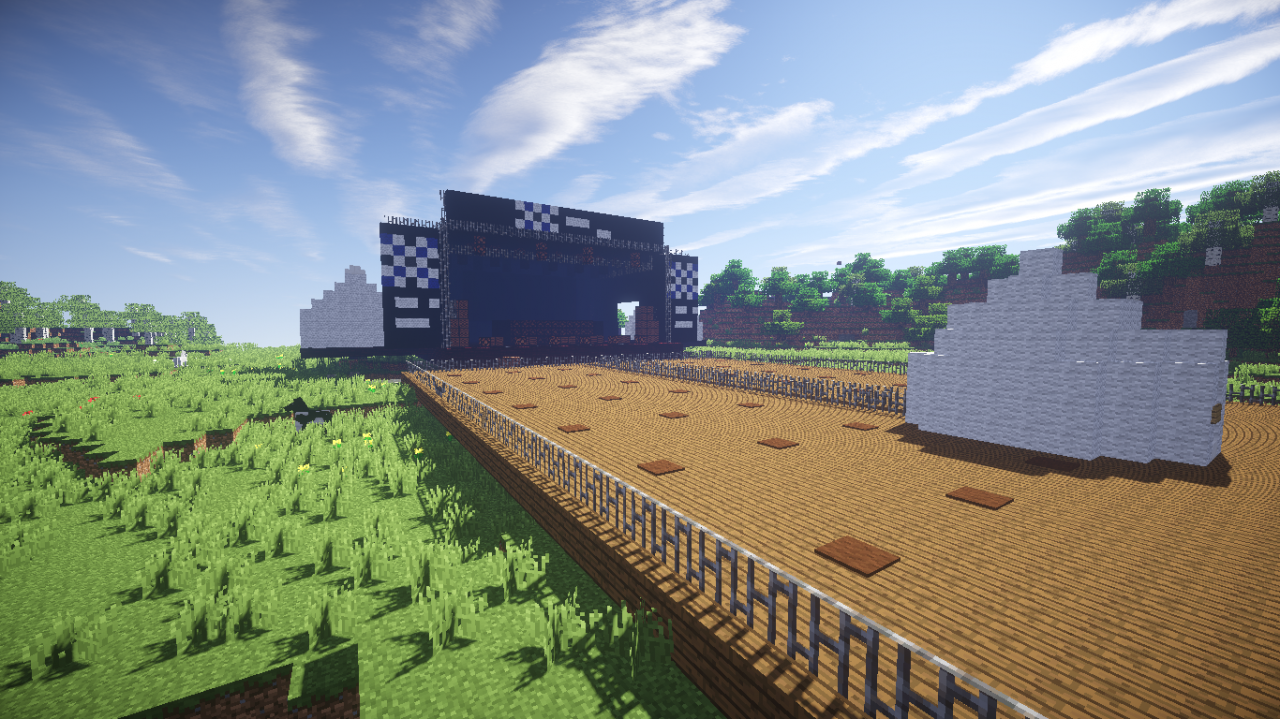 X Games Aspen Stage Minecraft Map