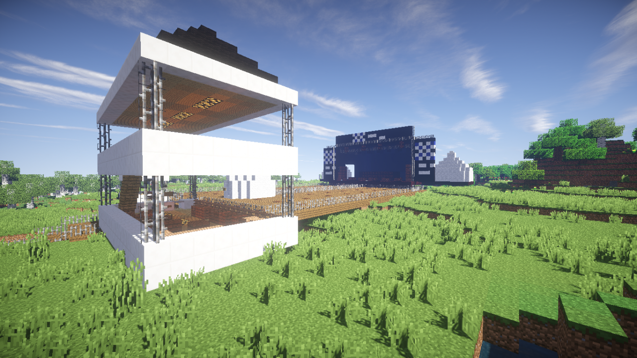 X Games Aspen Stage Minecraft Map