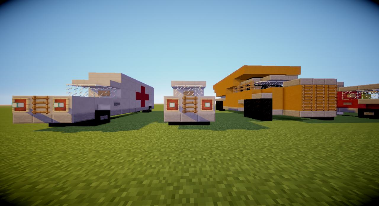 Vehicle Pack 2.0 Minecraft Map